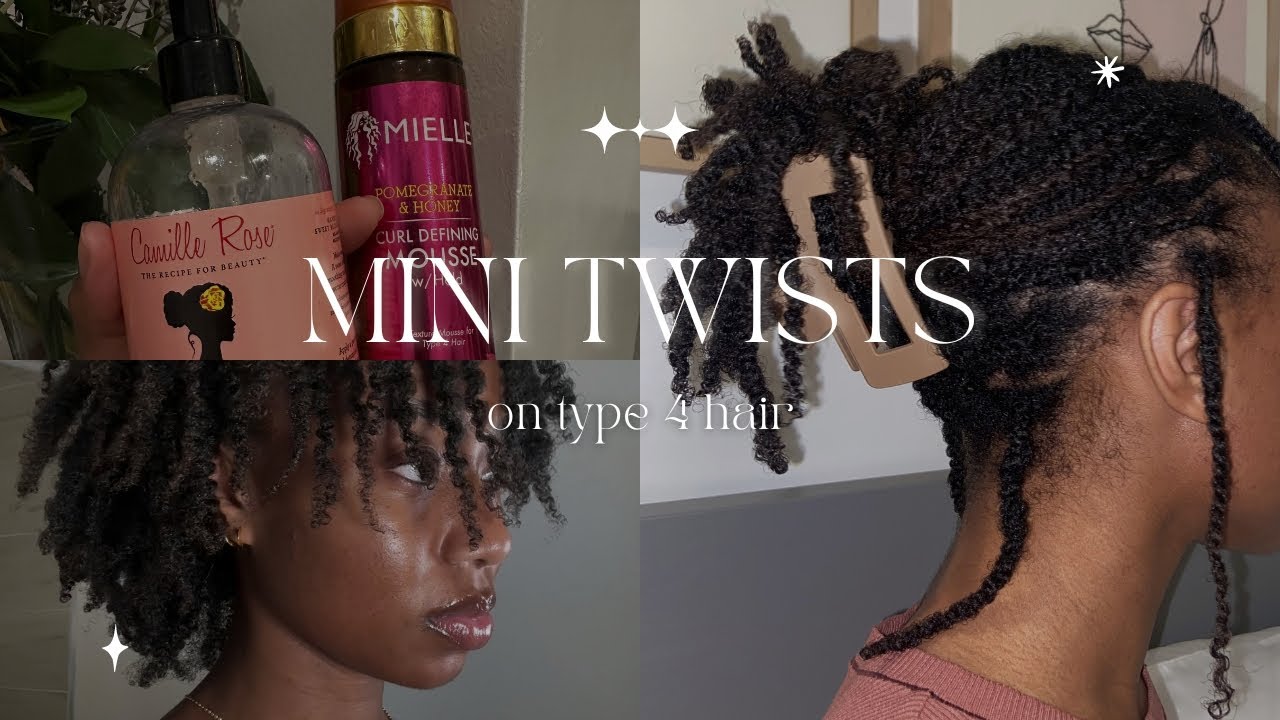 Perfecting My Mini Twist Routine for Natural Hair Growth - YouTube