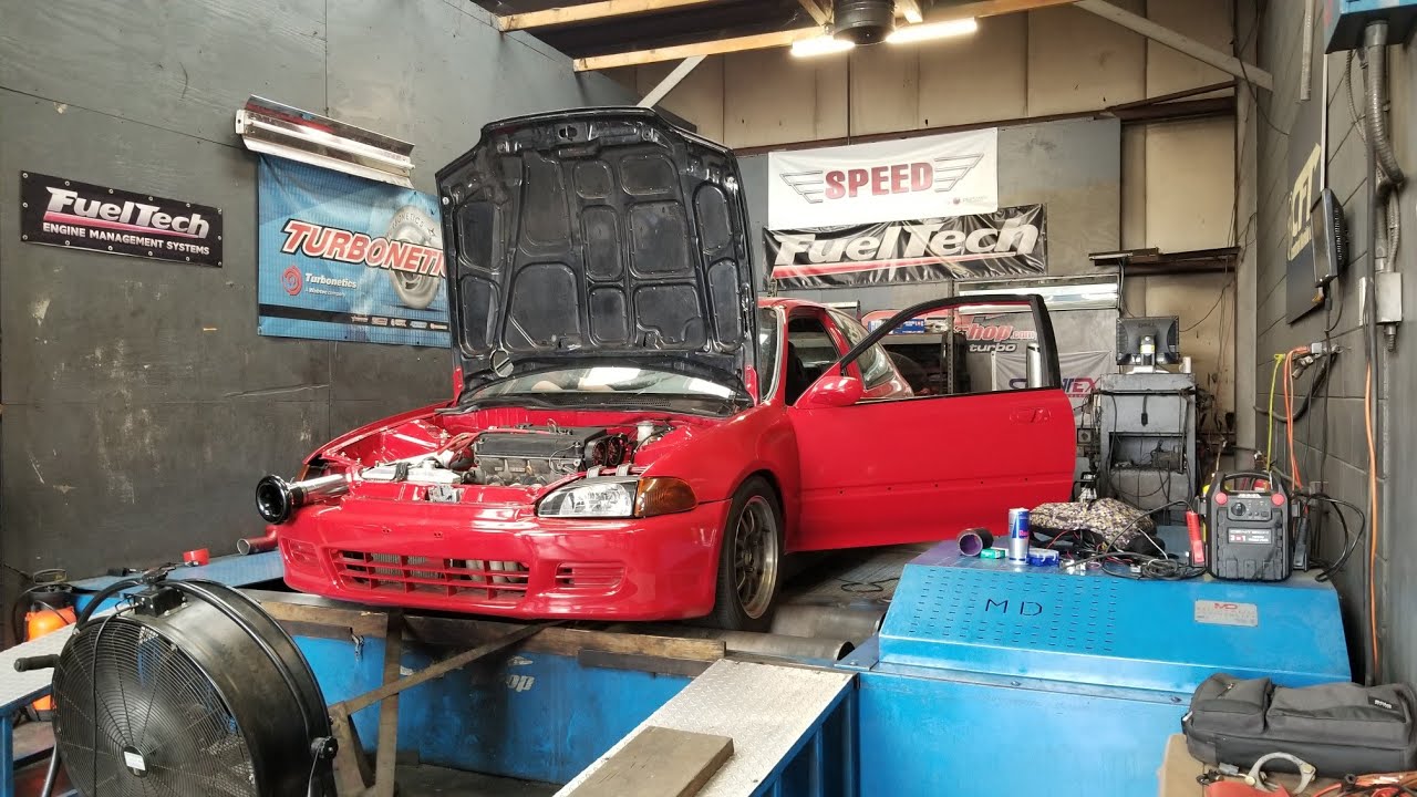 B20 vtec killer /h22 vtec killer / h2b dyno day at cft! - YouTube