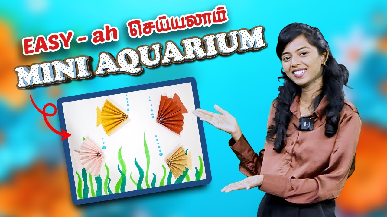 🐠 DIY Paper Fish Aquarium | 3D Fish Art & Craft for Kids | Easy Paper ...