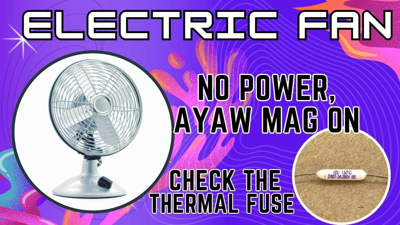ELECTRIC FAN NO POWER - YouTube