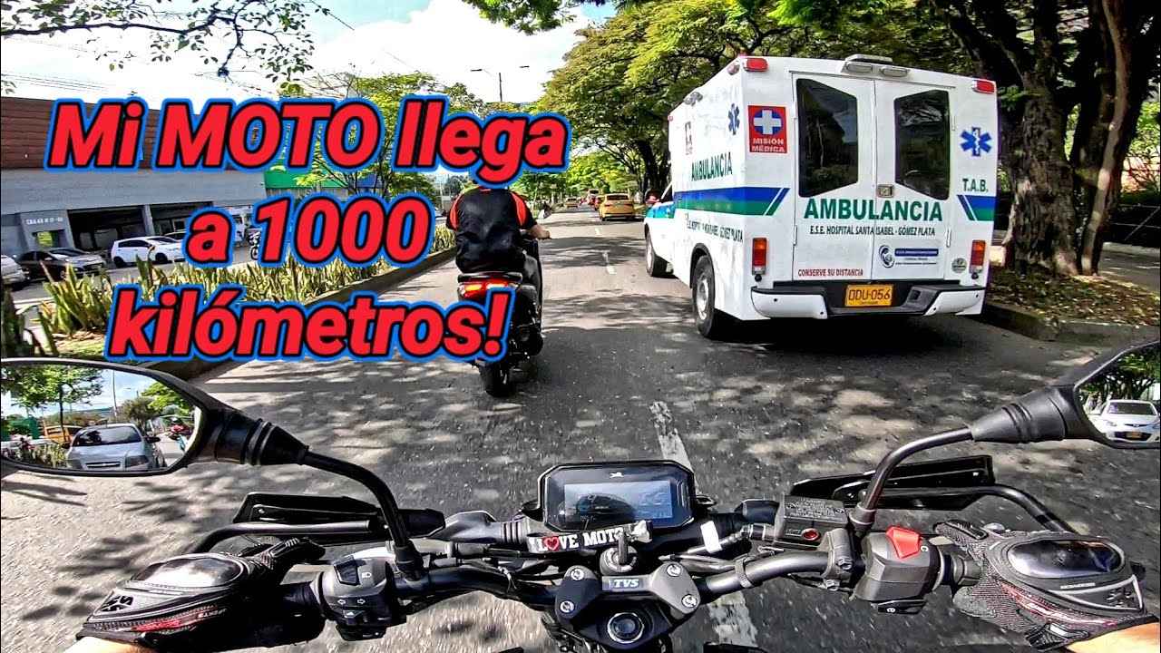 Mi MOTO ya tiene 1000 KMS! Un POCO de TODO en este video | Medina ...