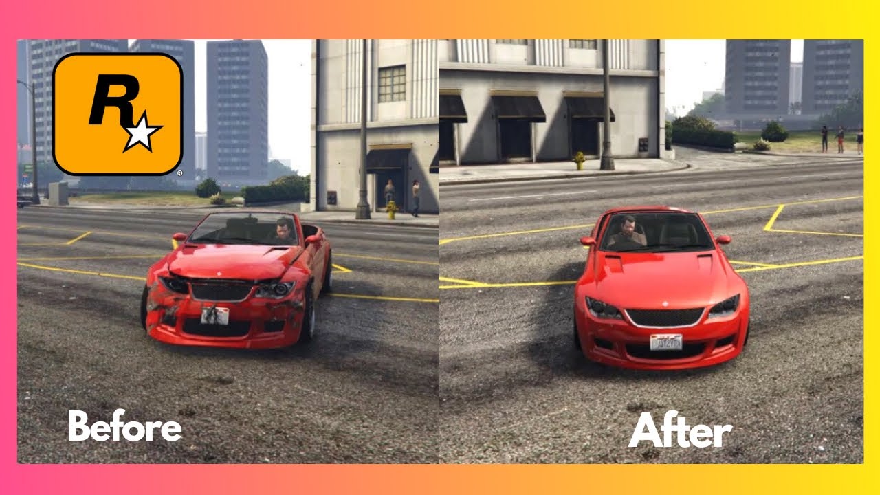 Car Repair Cheat GTA V - YouTube