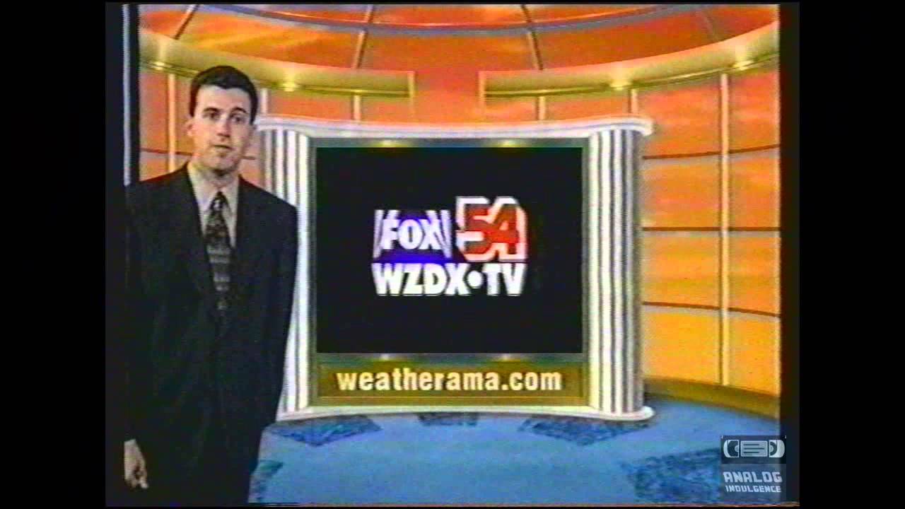WZDX Fox 54 Weather Promo featuring Jason McCleave 1999 - YouTube