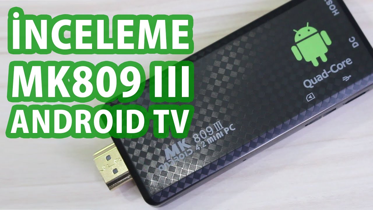MK809III Android Mini PC İnceleme (Review) - YouTube