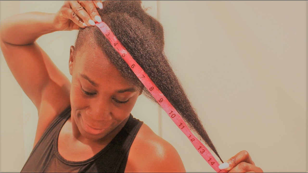 Natural Hair: Dec 2019 Length Check|HAIR GROWTH-Protective Style Update ...