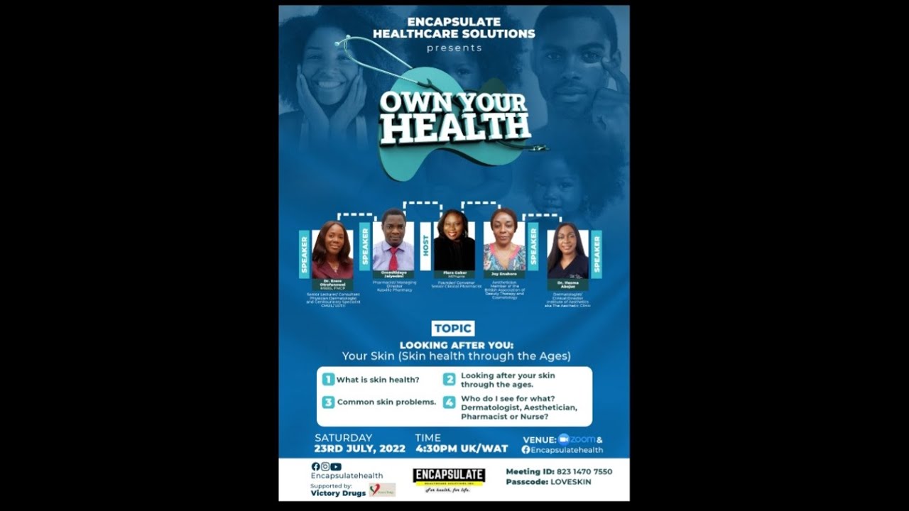 OWN YOUR HEALTH - Your SKIN - YouTube