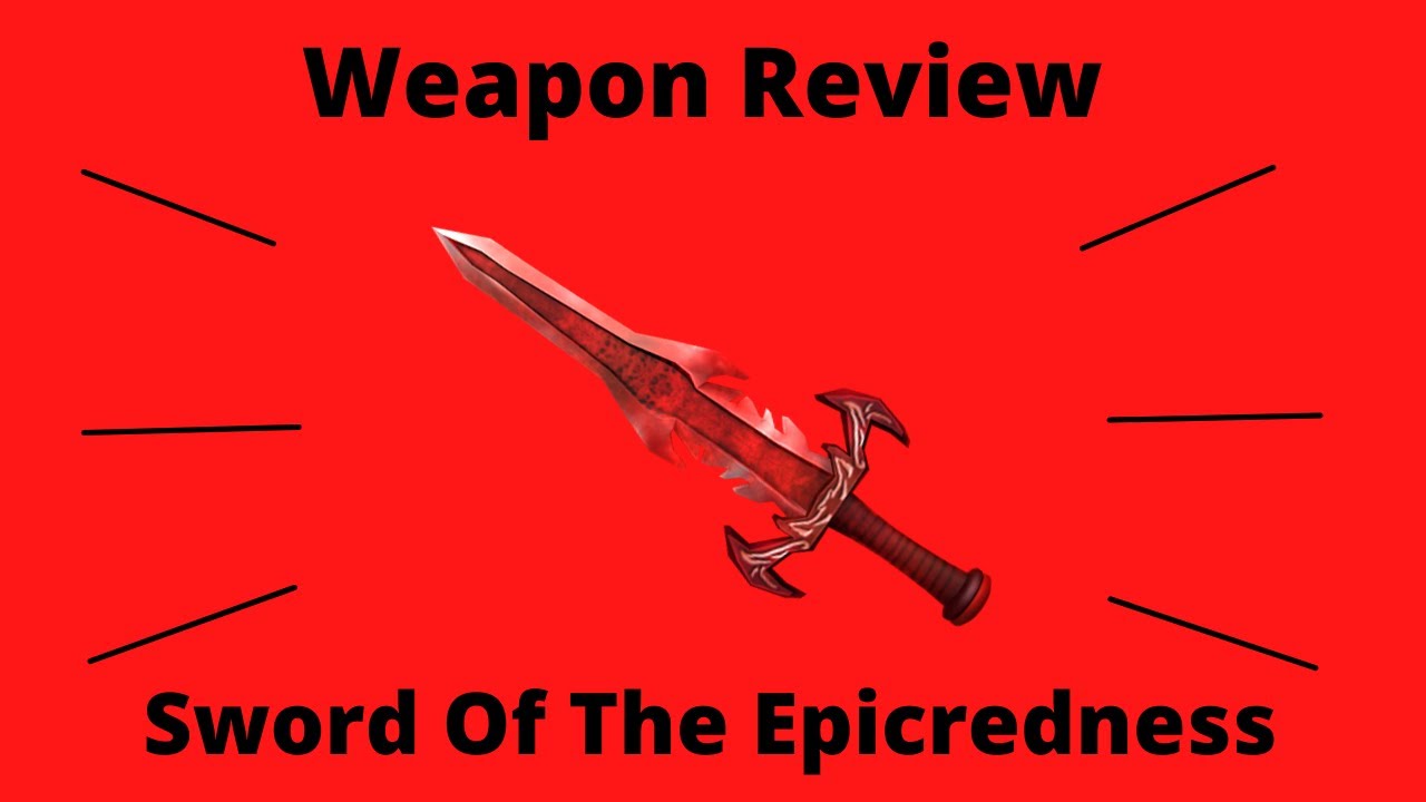 Pick A Side | Weapon Review | Sword Of The Epicredness - YouTube