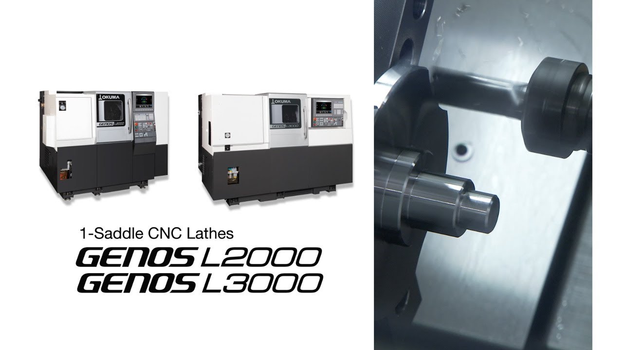 1-Saddle CNC Lathes GENOS L2000/GENOS L3000【OKUMA CORPORATION JAPAN ...