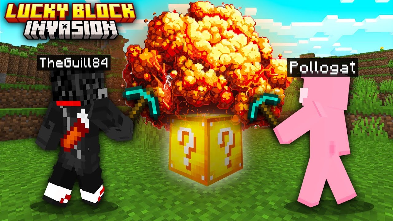 On se fait ONE-SHOT sur Lucky Block Invasion... #4 - YouTube