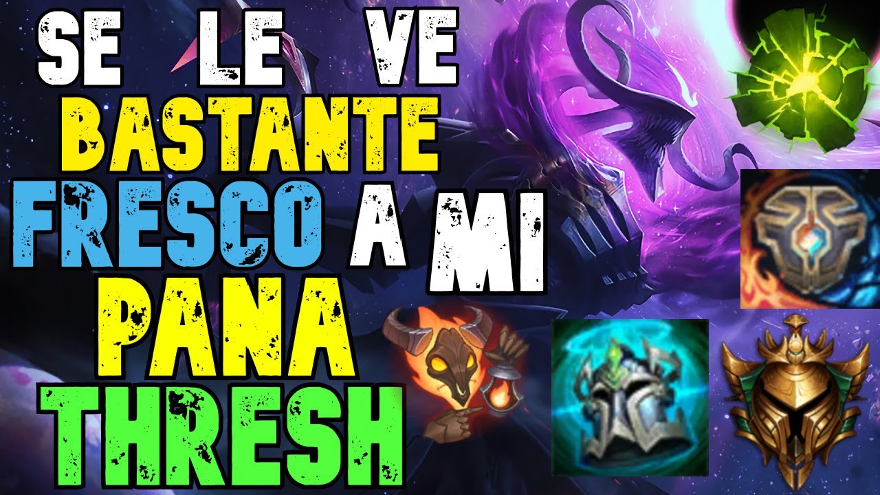 Como Jugar *THRESH SUPPORT* S10.14 Español | RANKED | *ROAD TO PLATINO ...