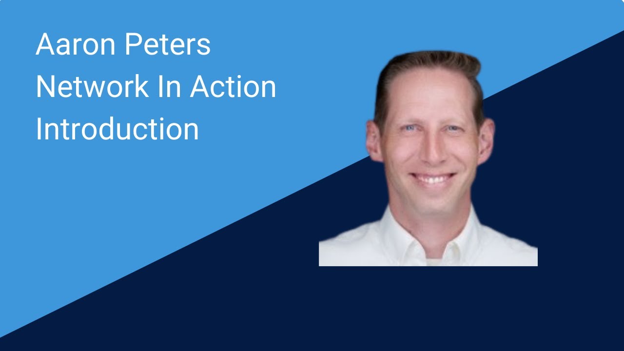 Aaron Peters Introduction - YouTube