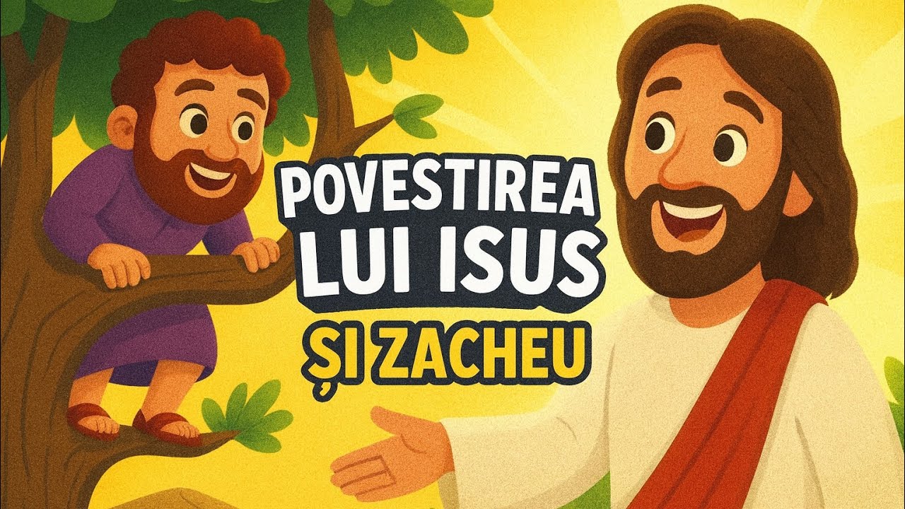 Povestirea lui Isus și Zacheu – Poveste Biblică pentru Copii - YouTube