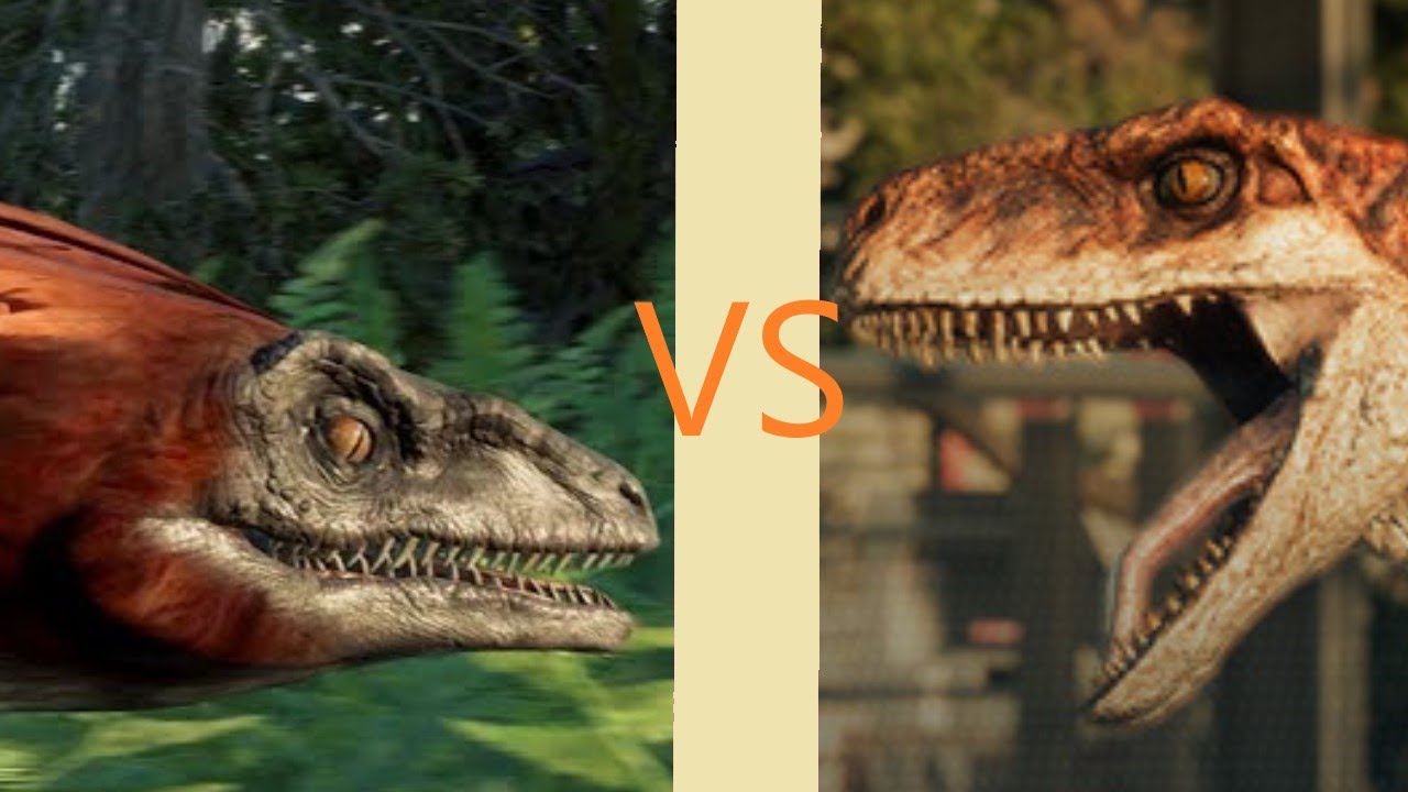 Atrociraptor vs Pyroraptor - YouTube
