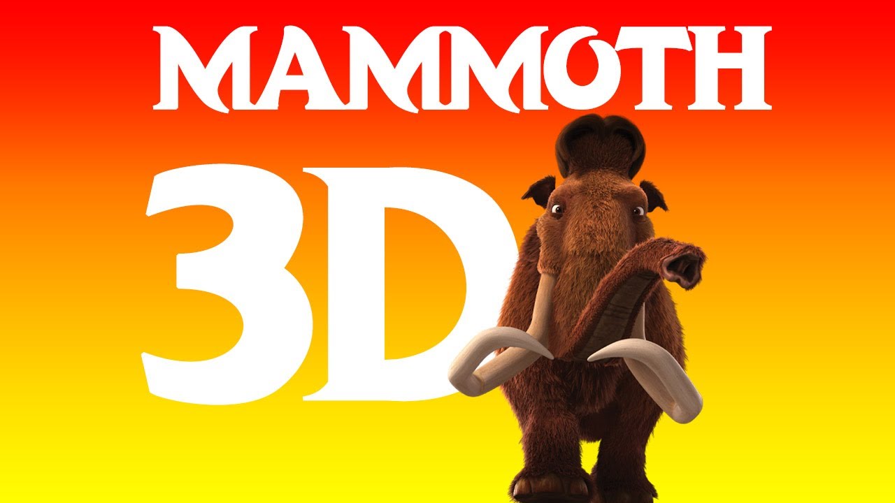 Mammoth 3D Model | Mammoth With Dancing Elephant | Dance Competition ...