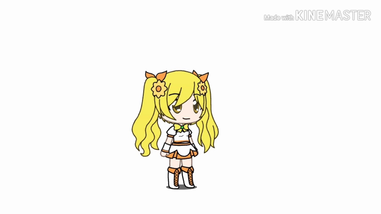 Anime precure yellow transformation (gacha life) - YouTube