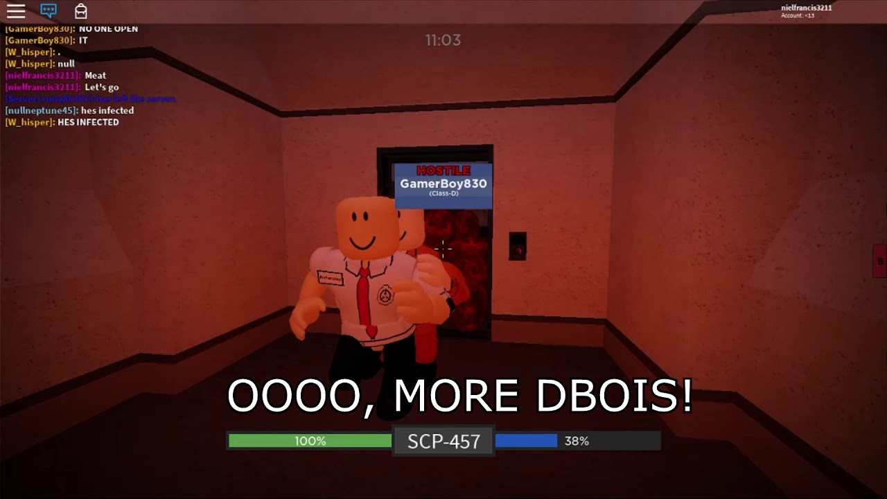 Playing as SCP-457 (SCP rBreach#8) - YouTube