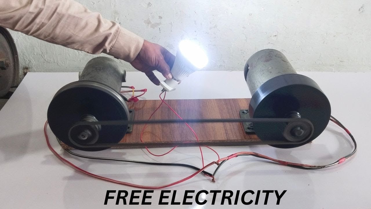 Free Electricity 80v 24 hour How to Make Free Energy Generator Real ...