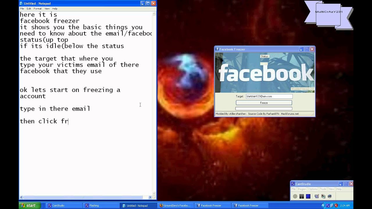 How to use Facebook freezer - YouTube