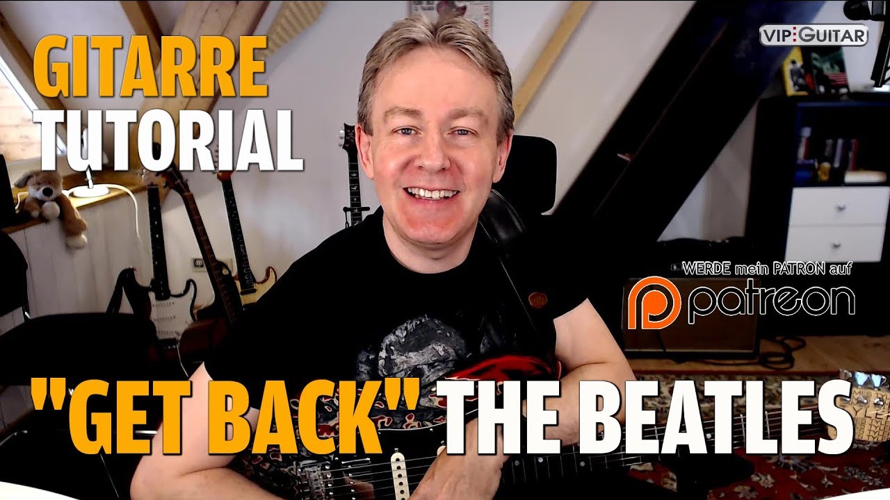 Gitarre Songtutorial "Get Back" Beatles - YouTube