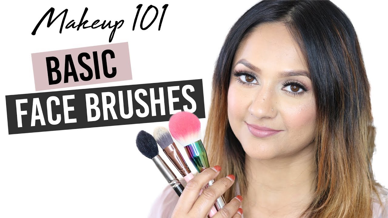Makeup 101: Basic Face Brushes - YouTube