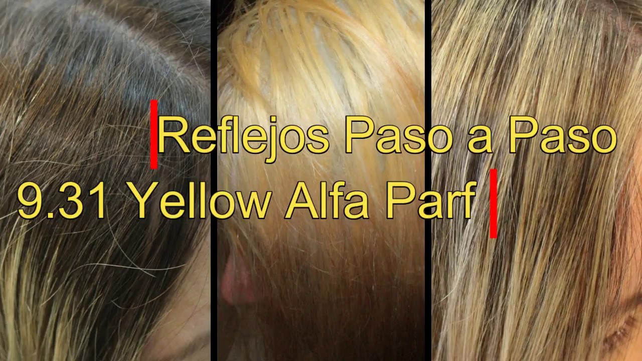 Tutorial Paso a Paso Retoque de Reflejos Cabello Base 4 a 9 31 - YouTube