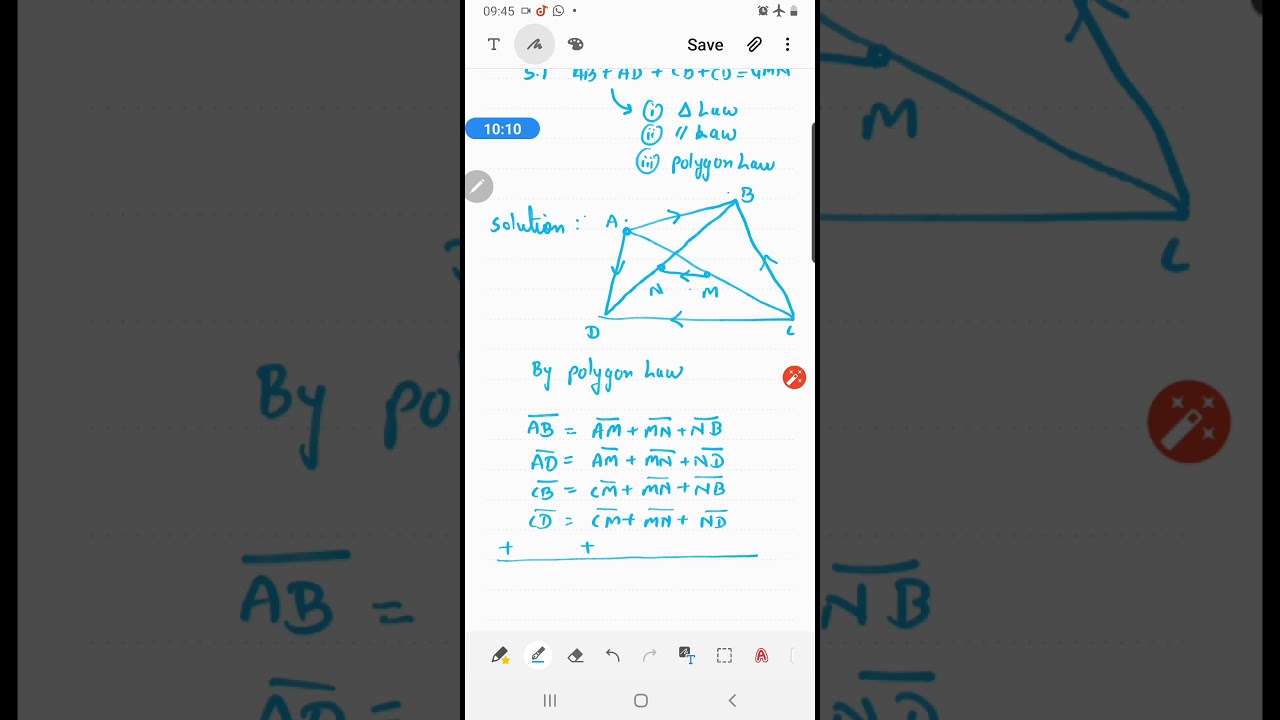5. polygon law of vector addition - YouTube