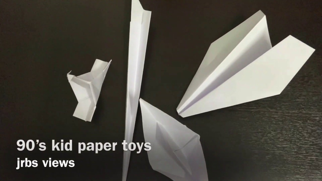 90's kids paper toys 🙂🙂🙂 - YouTube
