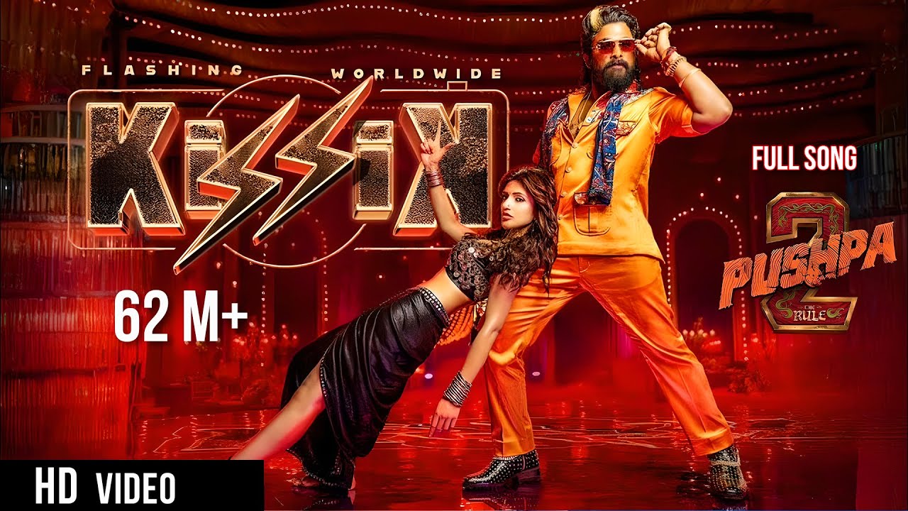 KISSIK Full Song | Pushpa 2 The Rule | Allu Arjun | One Word Music | Sukumar | Sreeleela ...