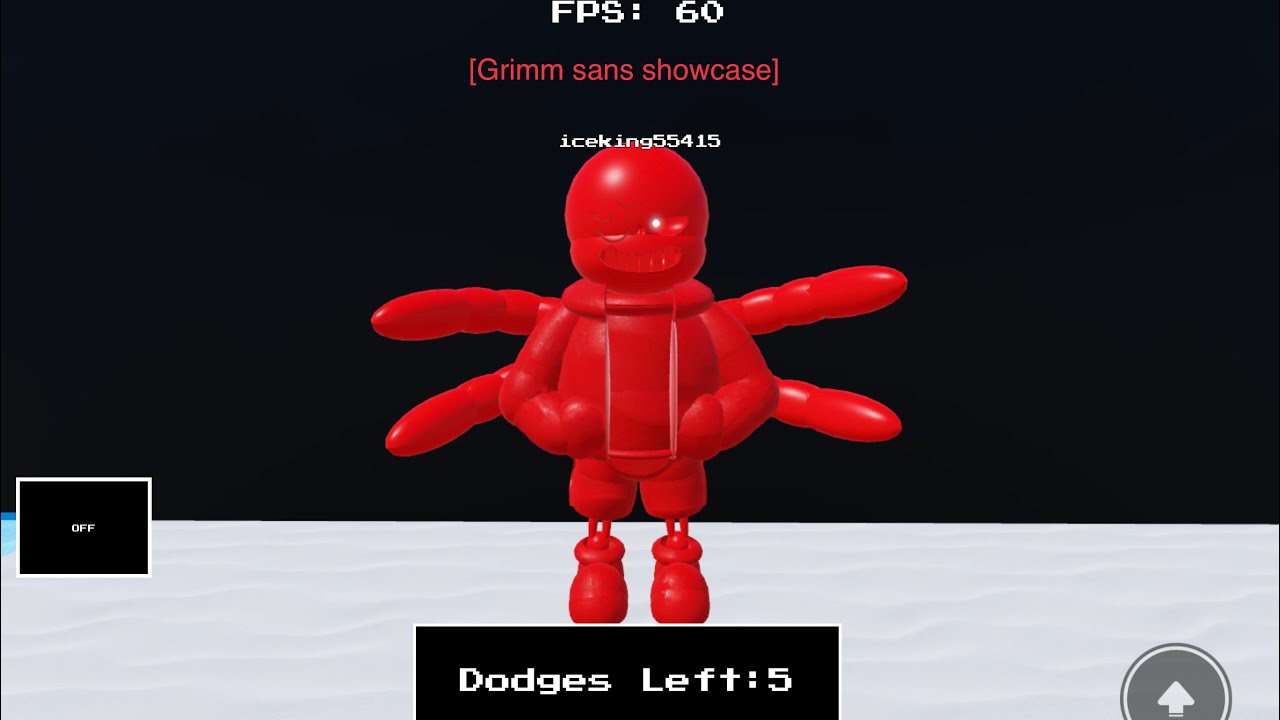 showcase Grimm sans on undertale au the destroyed world - YouTube