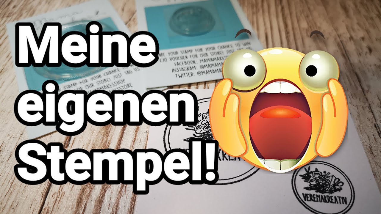 meine eigenen Stempel I individuelle Clear Stamps für jeden Anlass ️ ...