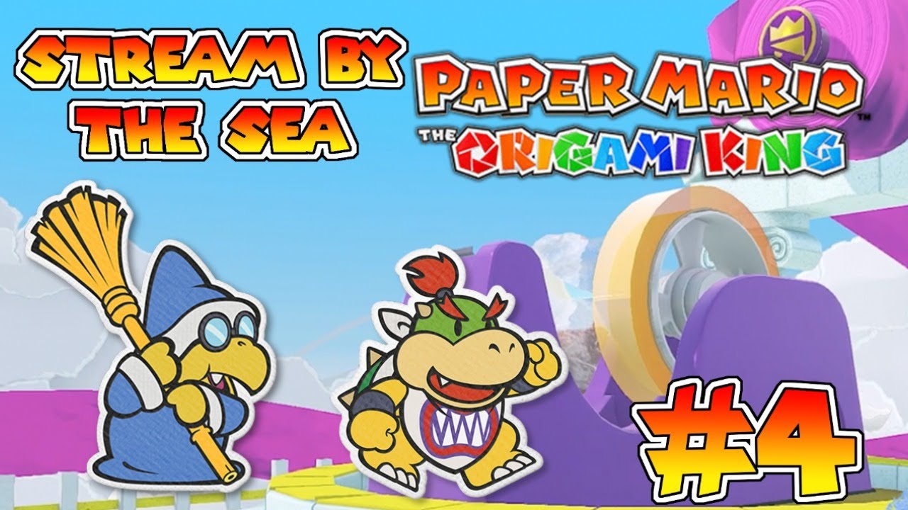Stream by the Sea - Paper Mario: The Origami King Livestream #4 - YouTube