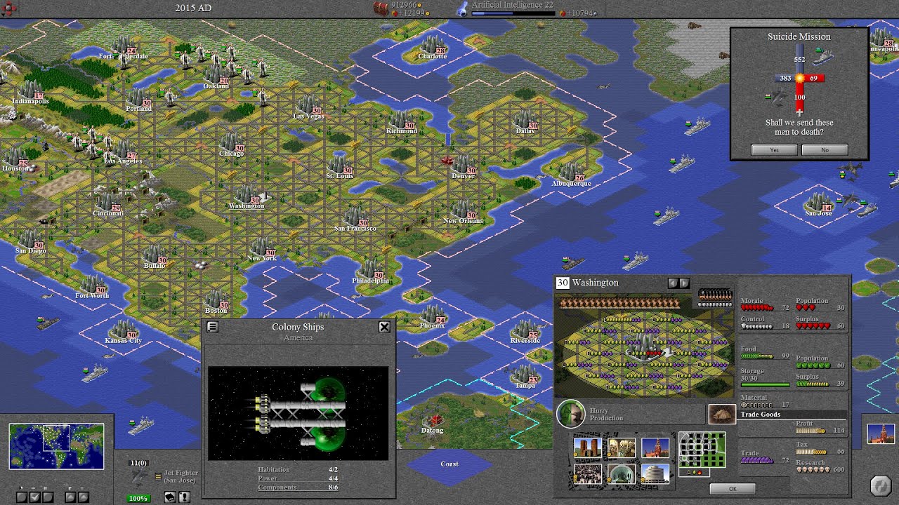 C-evo HD Tour (Sid Meier's Civilization 2 Style Fan Game) - YouTube