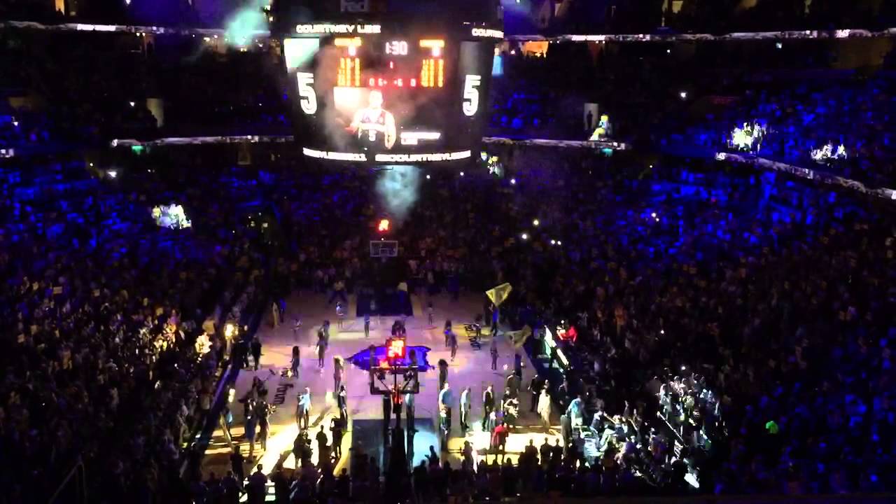 Memphis Grizzlies Starting Lineup Introductions (5-9-15) - YouTube