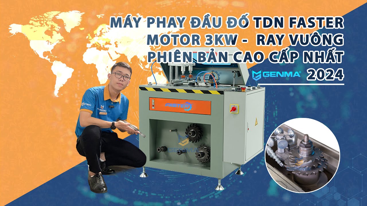 MÁY PHAY ĐỐ TDN FASTER 2023 | HUYFASTER - YouTube
