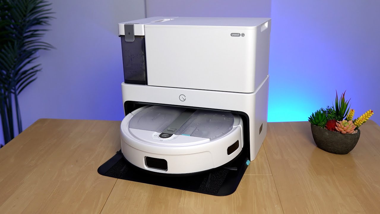 yeedi cube Hands-On - Affordable Auto Clean And Empty Mopping Vac ...