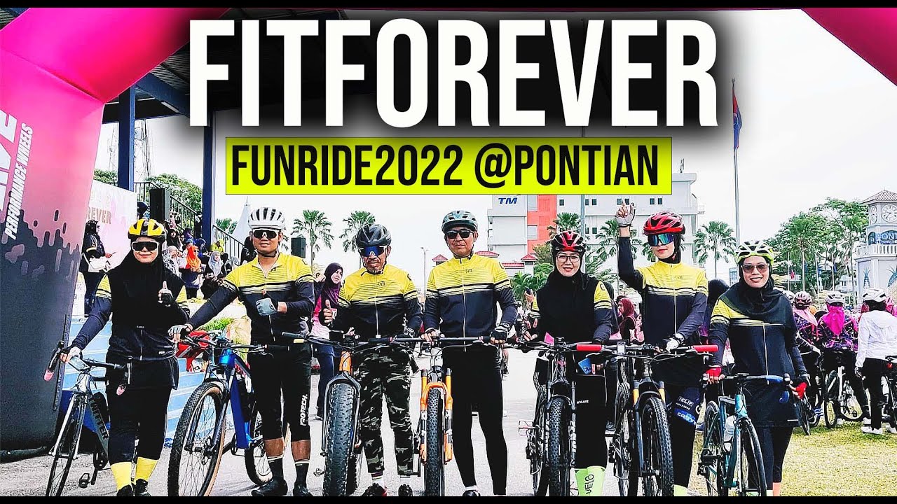 GTS Vlog #74 | Fitforever funride 2022 | Pontian Johor Malaysia | # ...