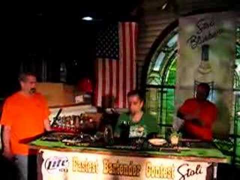 Jon Calvert Fastest Bartender Part 3/4 - YouTube