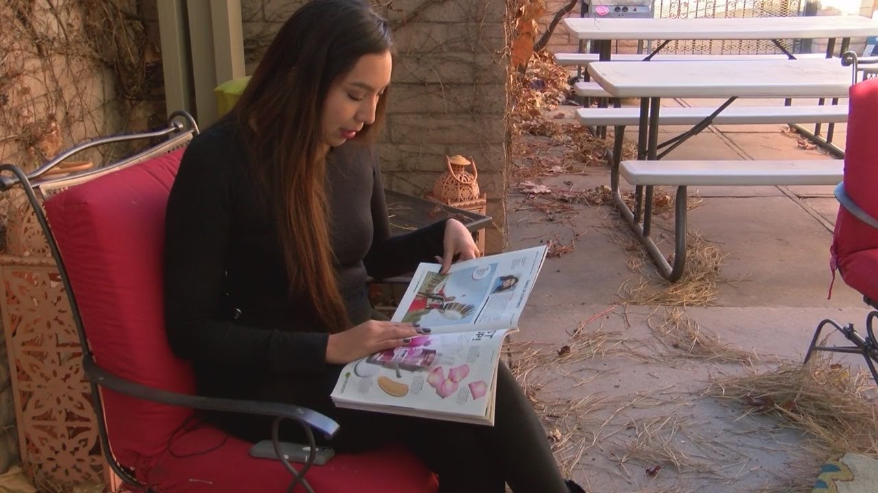 Sandia Pueblo woman featured on famous fashion magazine - YouTube