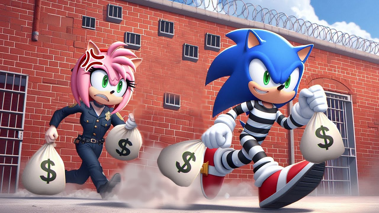 Run, Sonic, Run! Amy’s Police Pursuit of the Thief! | Sonic The ...