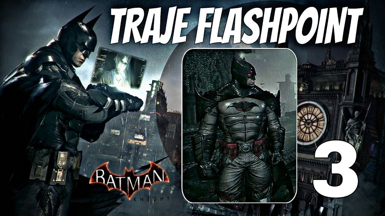 Batman Arkham Knight - Traje Flashpoint - Xbox One - YouTube