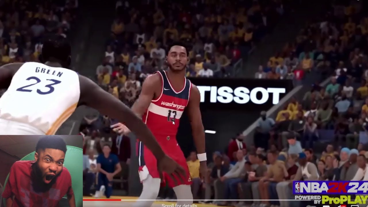 KINDA GETTIN EXCITED NGL! Reacting To NBA 2K24 Gameplay Trailer & News ...