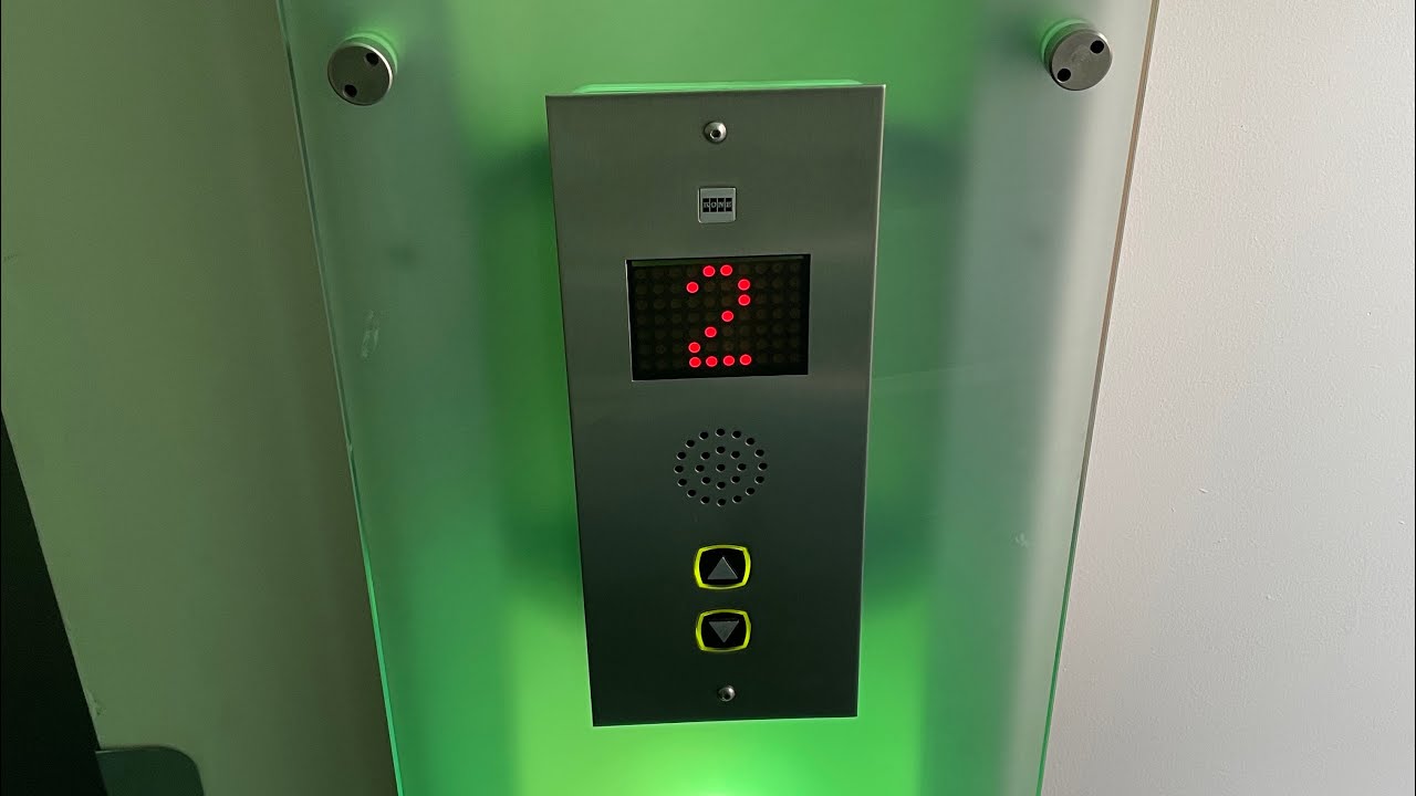 Epic KONE TMS Lift @ Segedunum Roman Fort & Museum, Wallsend - YouTube