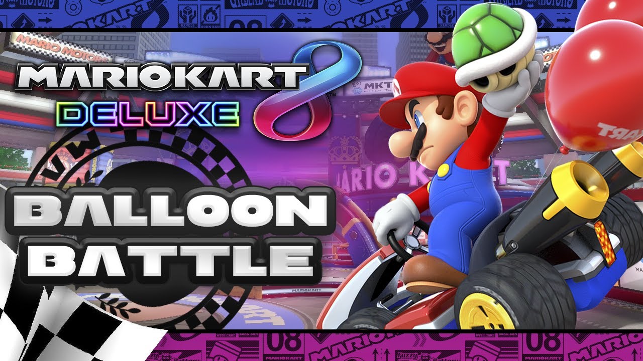 Mario Kart 8 Deluxe: Balloon Battle w/FACECAM (3 players) - YouTube