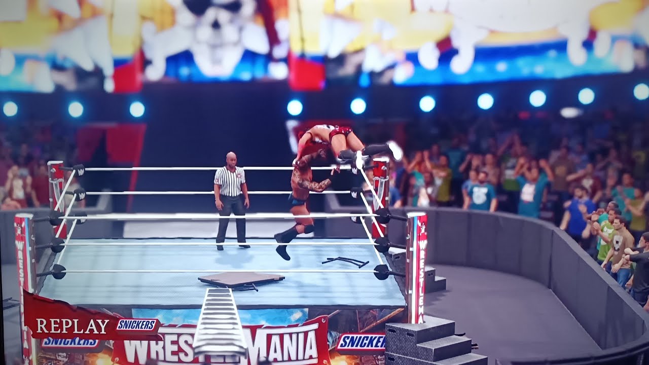 WWE | SUPER RKO | RANDY ORTON BREAK DEMON's NECK | MID AIR RKO | 2K22 ...
