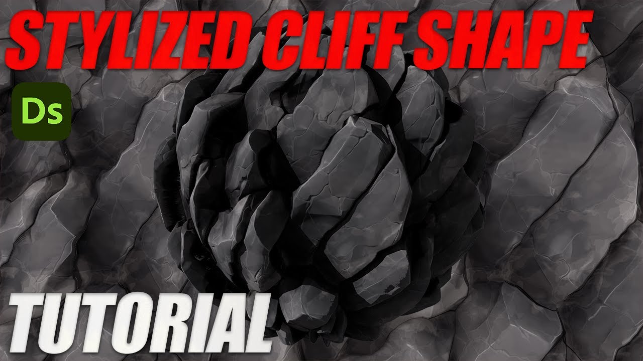 Easy Stylized Cliff Material Shape in Substance 3D Designer - 40% ...