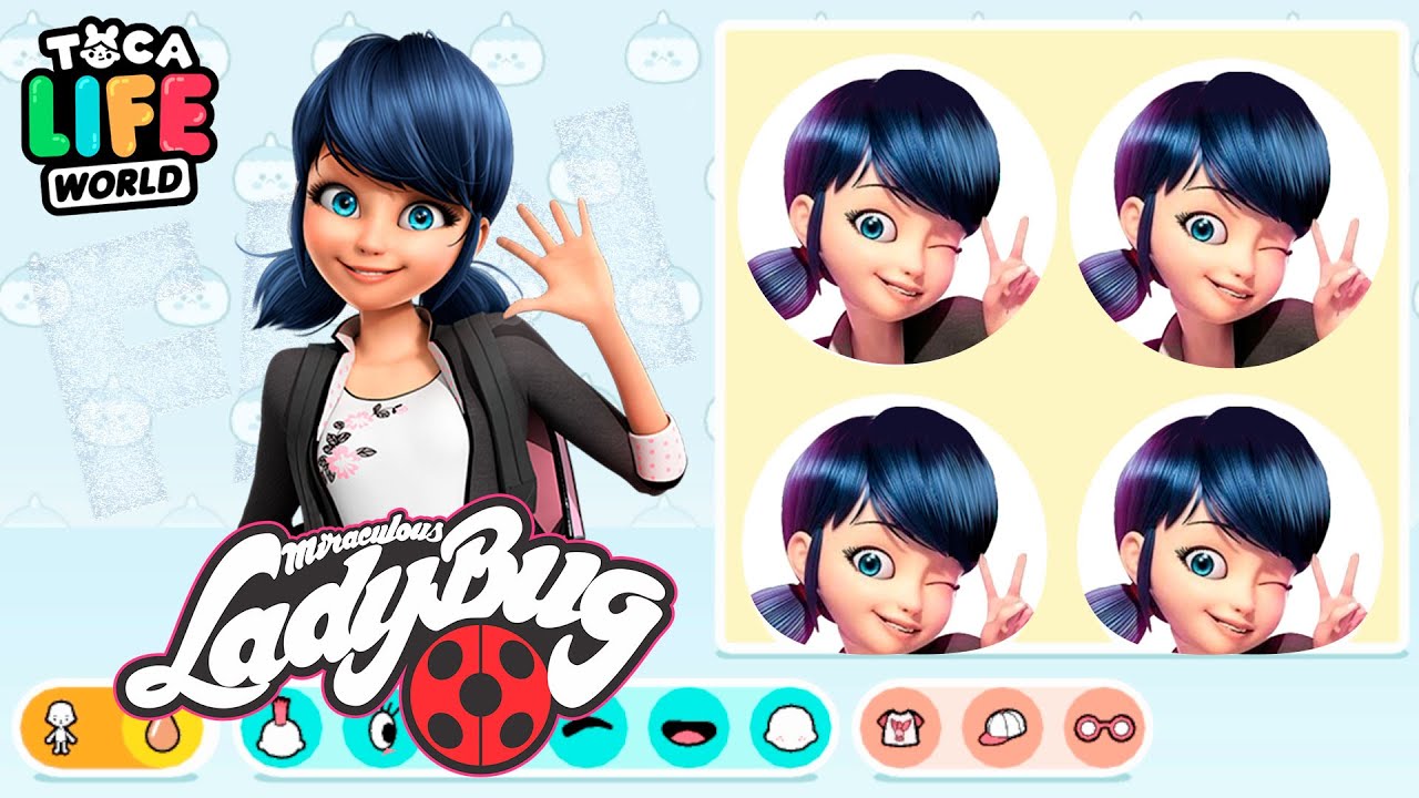 Marinette Miraculous Ladybug Character Toca Boca 😍 Toca Life World ...