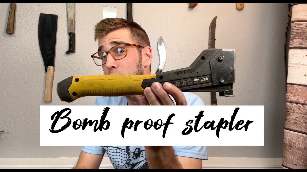 Perfectly weighted stapler for roofing - DeWalt Carbon Fiber Stapler ...