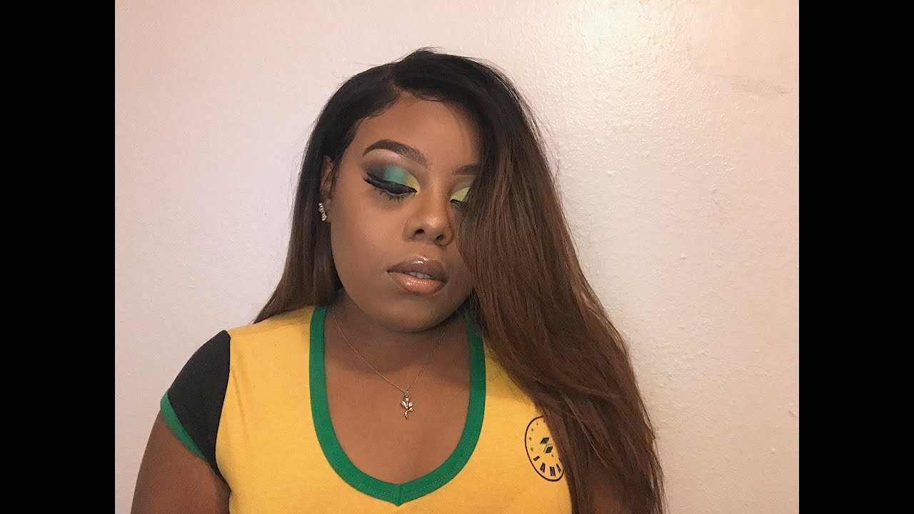 🇯🇲Jamaican Inspired 🇯🇲Eyeshadow Tutorial ft. Chanel Mone’t| Island ...