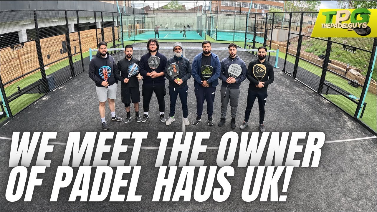 We Meet The Owner Of Padel Haus UK! - YouTube