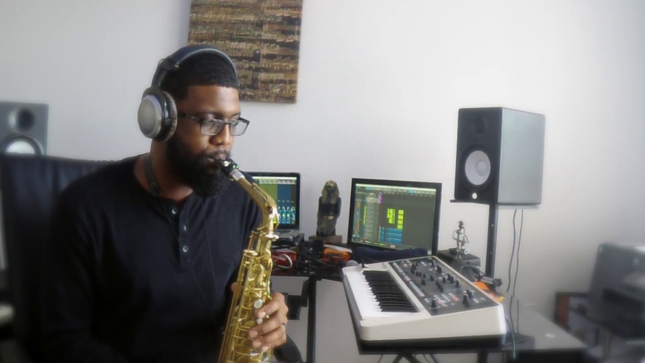 Open Your Eyes - Bobby Caldwell (Amon Robinson Sax Cover) - YouTube
